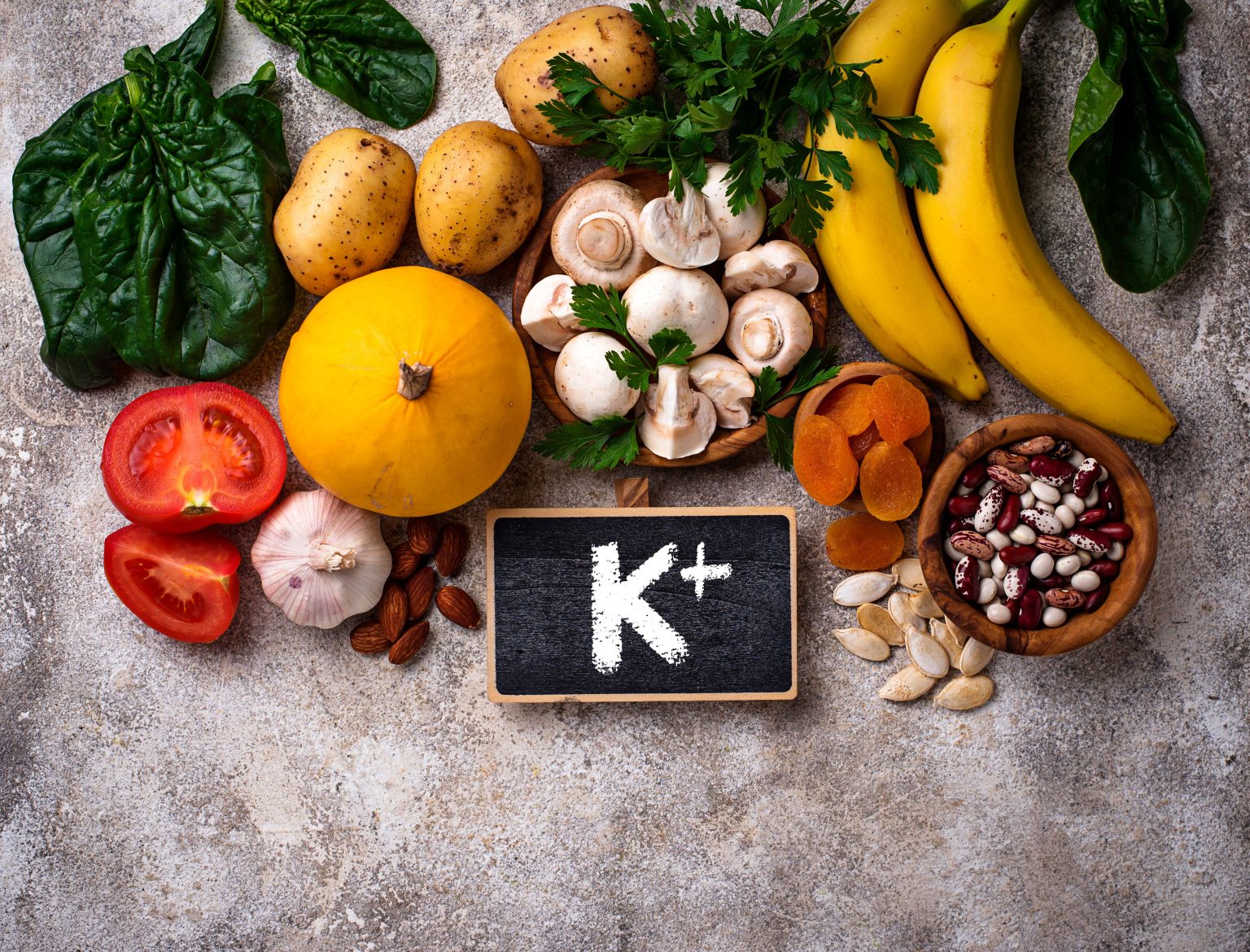 O que é o potássio, para que serve e em que ocasiões deverão ser ...